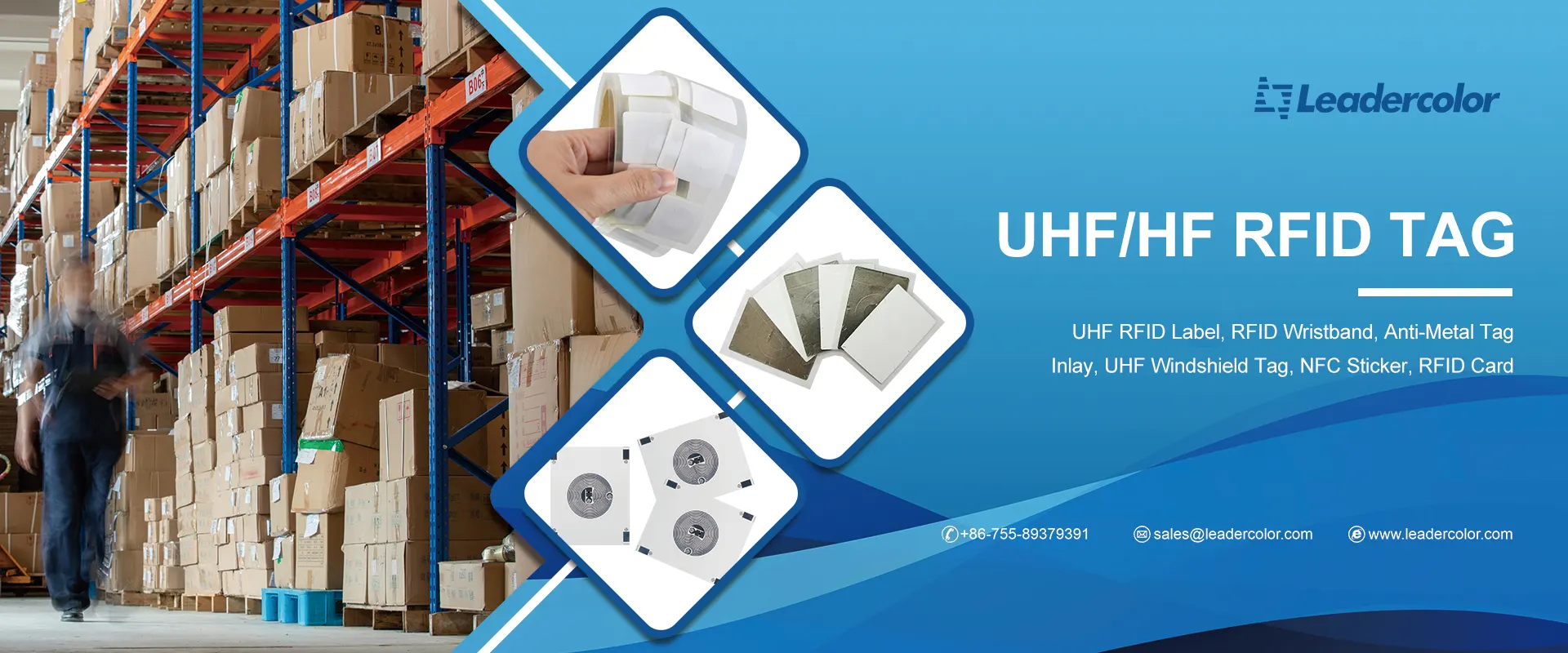 Leadercolor-RFID tags and Animal Ear tags